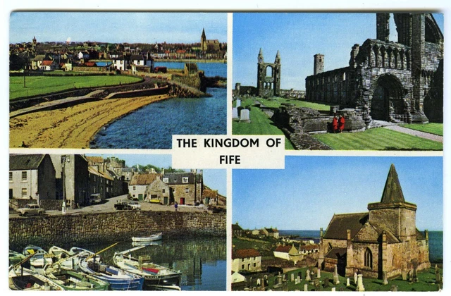 1970S FIFE POSTCARD Crail Anstruther St Monans St Andrews Posted July ...