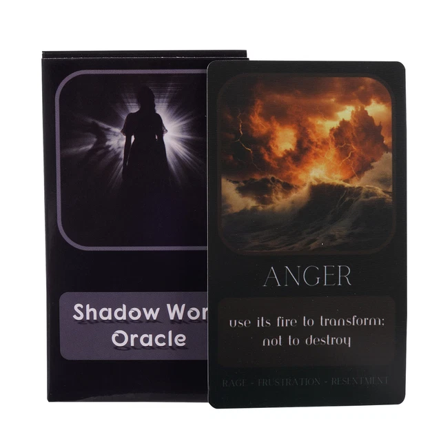 SHADOW WORK ORACLE Tarot Board Deck Clarity Cards 33 Cards Oracle Cards ...