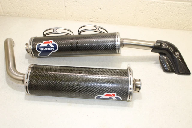 DUCATI 916 996 998 748 Road Legal E Sign Termignoni Carbon Exhaust ...