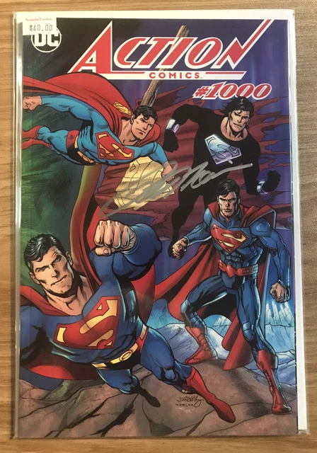 ACTION COMICS #1000 DF Exclusive Wraparound Variant Covr SIGNED Peter ...