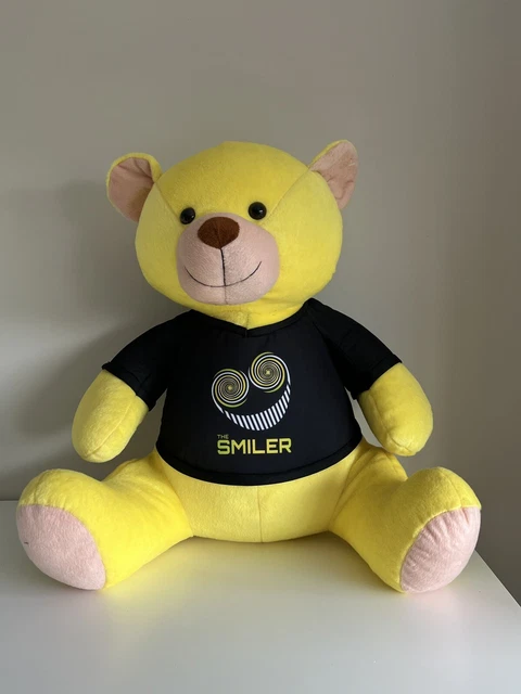 THE SMILER ALTON Towers Theme Park Soft Toy Teddy Bear Colour Yellow 22 ...