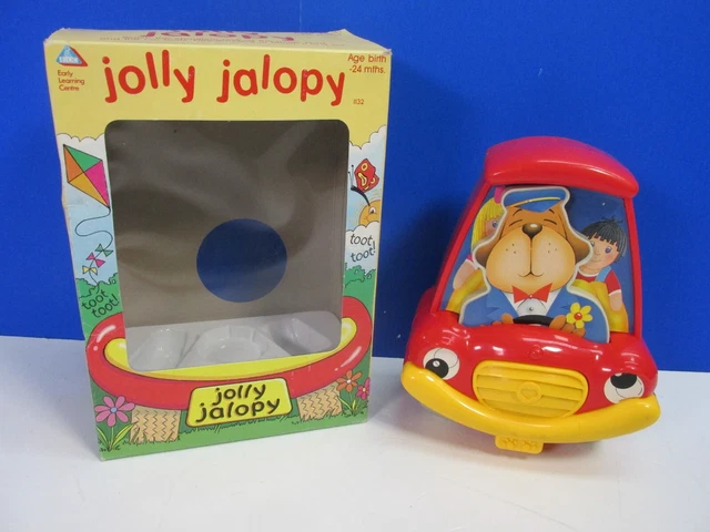 VINTAGE ELC JOLLY JALOPY CAR musical toy GAME baby kids £13.93 ...