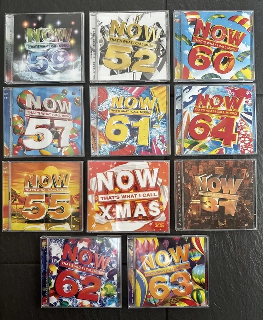NOW THAT’S WHAT I Call Music Huge Double CD Bundle £0.99 - PicClick UK