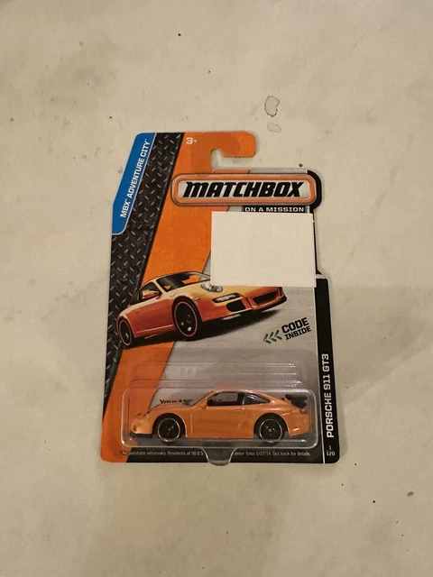 MATCHBOX PORSCHE 911 gt3 orange $20.00 - PicClick