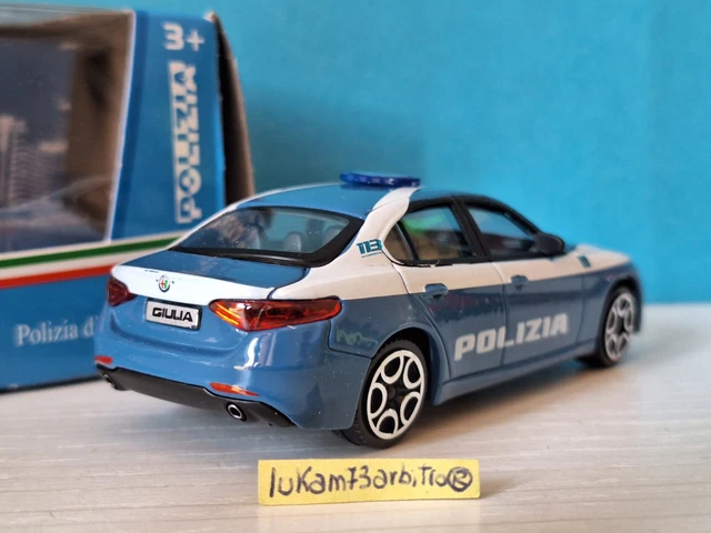 ALFA ROMEO GIULIA POLIZIA ITALIAN POLICE Policia Neu Nuovo New Scala 1: ...