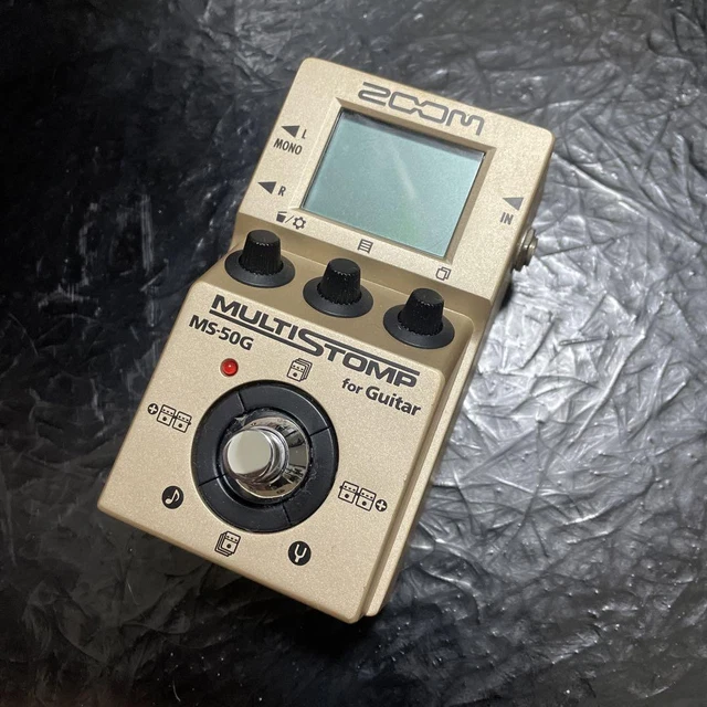 ZOOM MS-50G GUITAR Multi-Effects Pedal Limited Edition Gold - Boxed ...