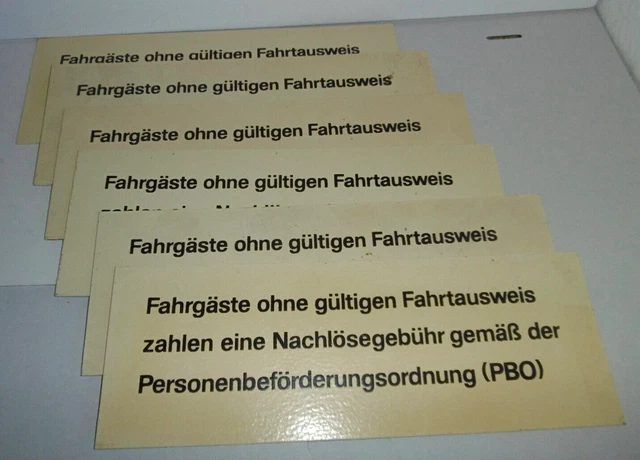 ALTES SCHILD DDR VEB Kraftverkehr Nahverkehr Strassenbahn EUR 23,90 ...