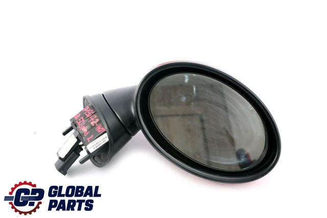 BMW MINI COOPER R50 R53 Right Door Wing Mirror O/S Hot Orange Metallic ...