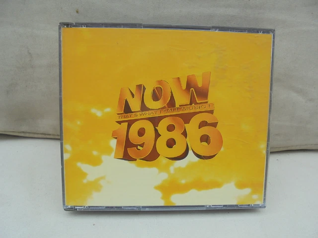 NOW THATS WHAT I Call Music 1986 2 x CD's £5.92 - PicClick UK