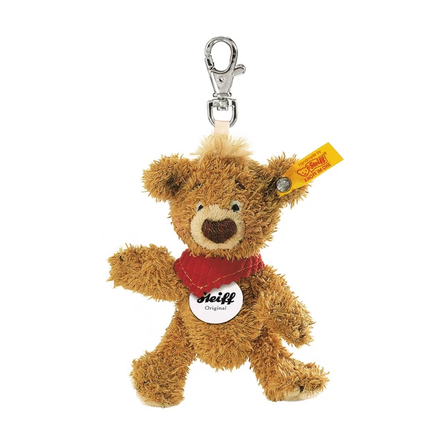 STEIFF® 014475 Schlüsselanhänger Knopf Teddybär 11cm NEU RARITÄT EUR 39,90 - PicClick DE