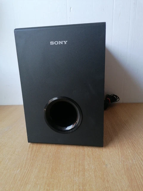 SONY SUBWOOFER SS-WCT60 Speaker SYSTEM 8 Ohm Small Compact Design BLACK £24.99 - PicClick UK