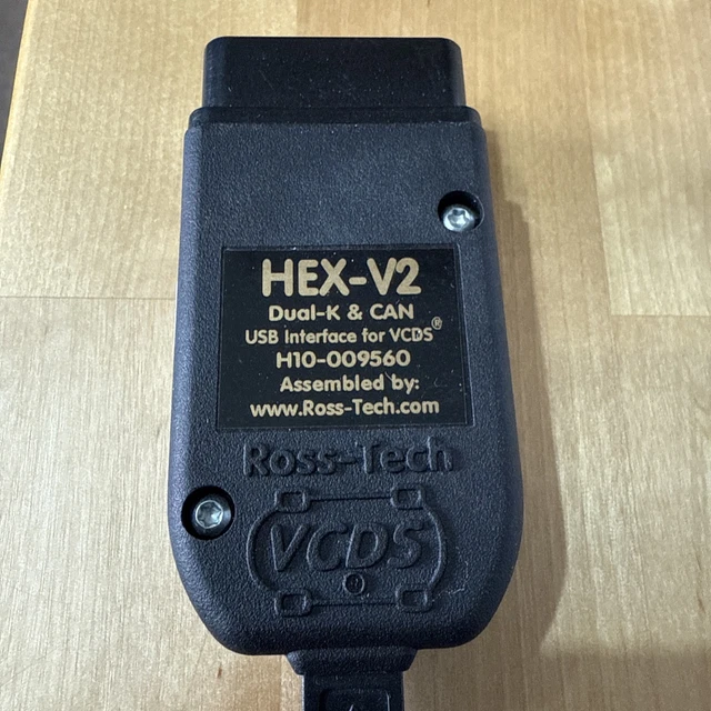 GENUINE ROSS-TECH CABLE HEX-V2 USB Scan VCDS £110.96 - PicClick UK
