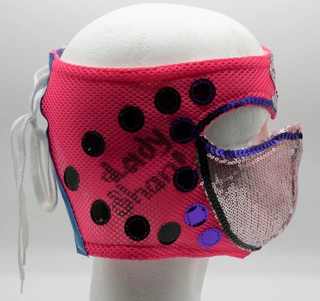 LADY SHANI SIGNED Wrestling Mask BAS COA Lucha Libre AAA MLW Pro ...