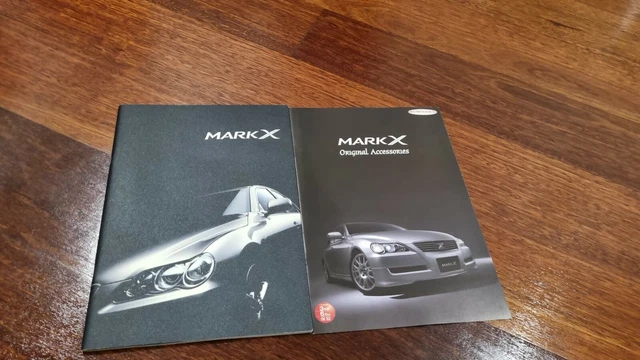 JDM TOYOTA MARK X Brochure Catalog Set 1 EUR 24,24 - PicClick FR
