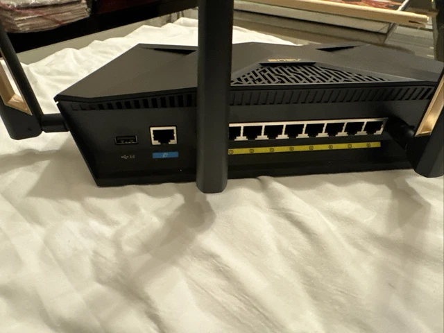 ASUS RT-AX88U AX6000 4804 Mbps Dual-Band Gigabit Router - Black $146.50 ...