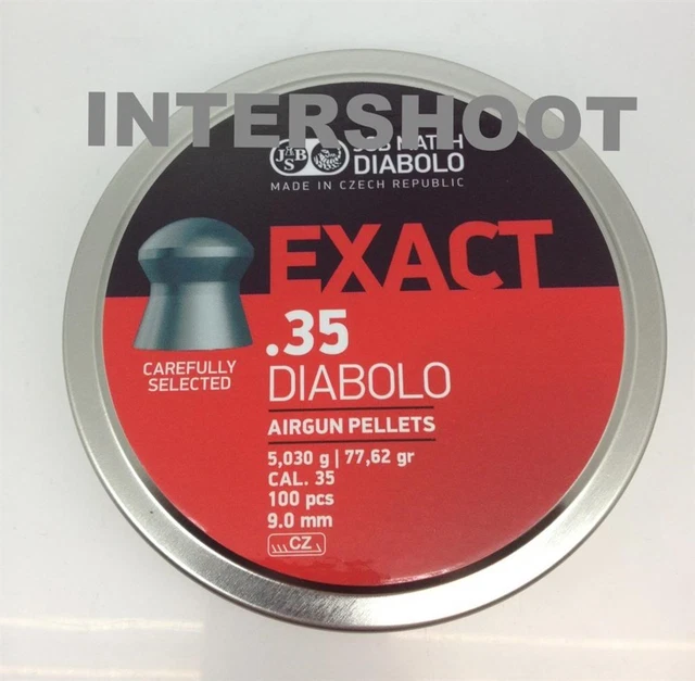 JSB EXACT .35 Cal Calibre Air Rifle Pellets 9mm £17.00 - PicClick UK