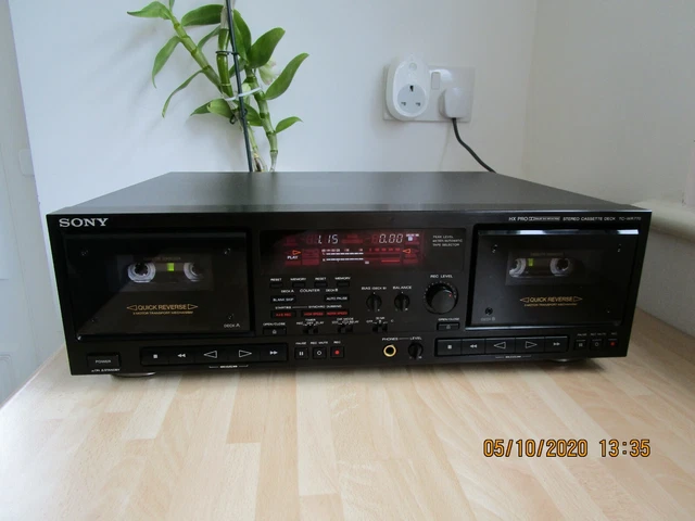 SONY TC-WR 770 Dual well Stereo Cassette Recorder with New Belts. £200. ...