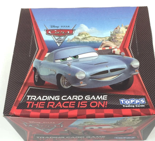 TOPPS DISNEY PIXAR Cars 2 Card Game Booster Box (50 packs)-Great item ...