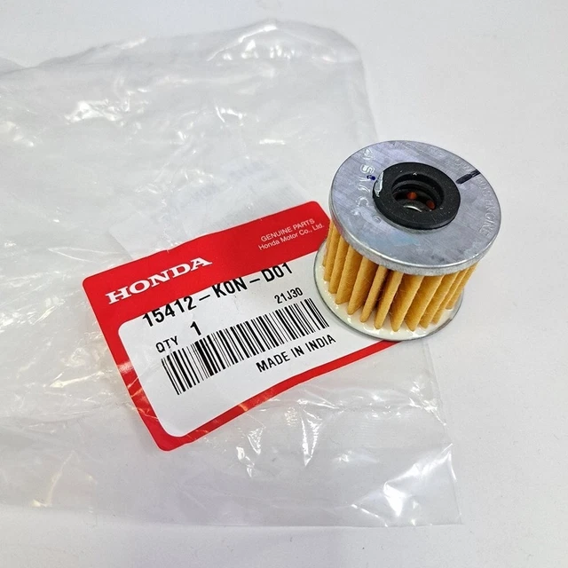 HONDA ENGINE OIL Filter CB125F 2021-2025 GB350S 15412-K0N-D01 OEM ...