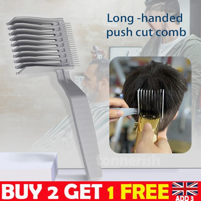 BARBER FADE COMBS Curved Positioning.Comb.Blending Gradient Caliper ...