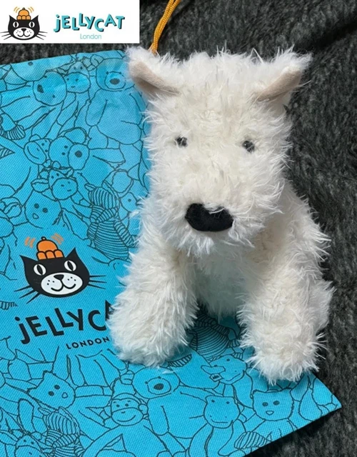 JELLYCAT MUNRO SCOTTIE Dog 25cm Medium-BNWT+Bag,Cozy Christmas Gift For ...