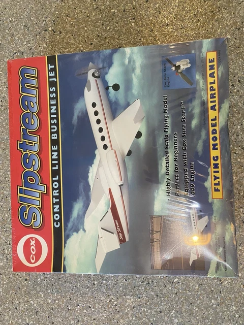 NEW IN BOX Cox Slipstream.049 Powered Control Line Flying Model ...