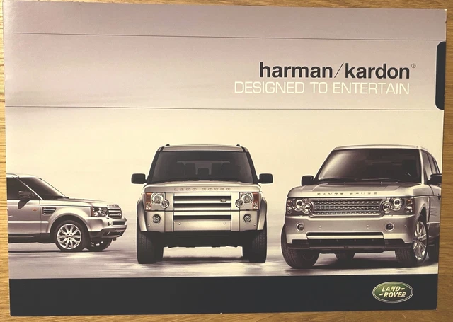RANGE ROVER L322 & Discovery Harman Kardon Sound System Brochure 2009 ...