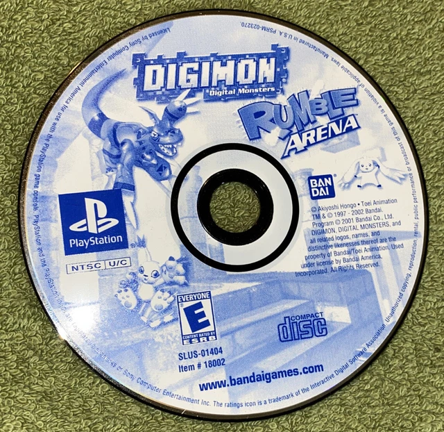DIGIMON RUMBLE ARENA (Playstation 1 PS1) nur Disc EUR 13,22 - PicClick DE
