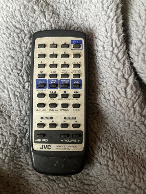 GENUINE JVC RM-RXUT100 Hifi Remote Control - Q1B2Y431D £5.00 - PicClick UK
