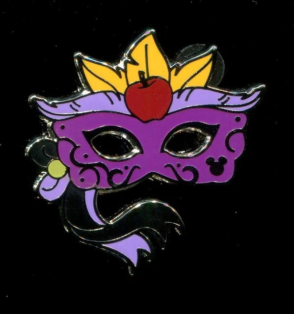 WDW 2020 HIDDEN Mickey Villains Carnevale Masquerade Masks Evil Queen ...