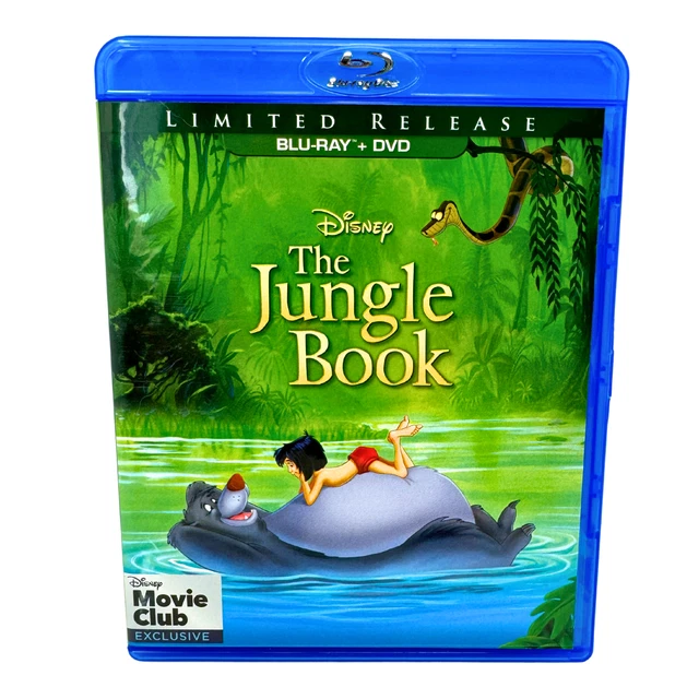 THE JUNGLE BOOK (Blu-ray) Disney Classic Good Condition!!! $14.99 ...