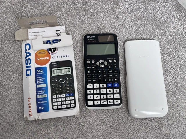 CASIO FX-991EX CLASSWIZ Scientific Calculator Used Working Great ...