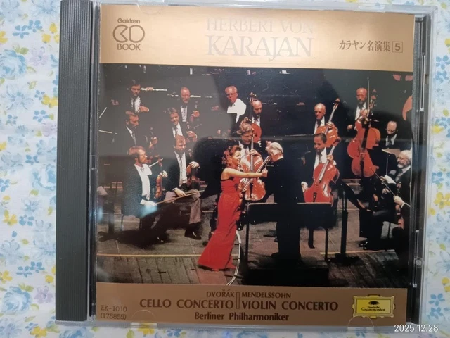 J02CD DVORBK CELLO Concer Mendelssohn Va Concerto Japan md EUR 44,62 ...