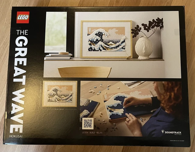 LEGO SET 31208 ART Hokusai The Great Wave Wall Art Brand New £64.99 ...