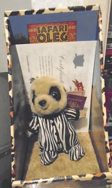 SAFARI OLEG MEERKAT, Boxed with Certificate, Compare the Meerkat ...