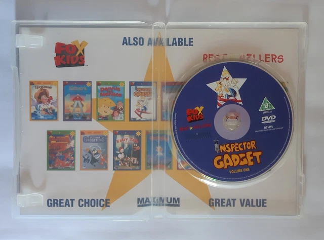 INSPECTOR GADGET VOLUME One | Fox Kids ENGLISCH - 2004 DVD | Code 2 EUR ...