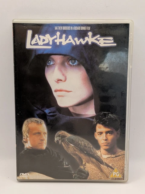 LADYHAWKE (1985) RUTGER Hauer Matthew Broderick Michelle Pfeiffer R2 ...