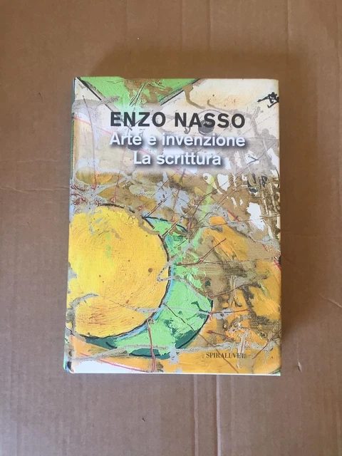 ENZO NASSO ARTE Et Invention D'Écriture, 1° Édition Spirales 2009 Neuf ...