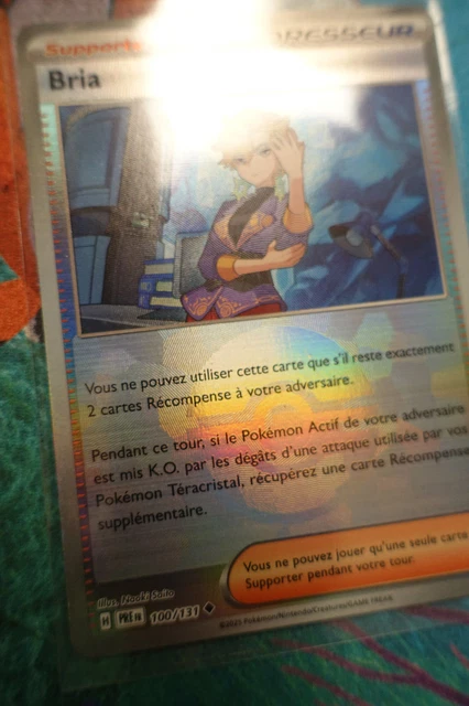CARTE POKÉMON BRIA reverse pokeball 100/131 EUR 5,20 - PicClick FR