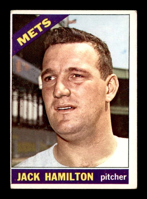 1966 TOPPS #262 Jack Hamilton VG/VGEX X2899294 EUR 1,64 - PicClick FR