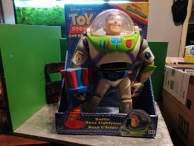 BUZZ LIGHTYEAR TOY Story And Beyond 12" Missile Arm Launcher 2001 ...