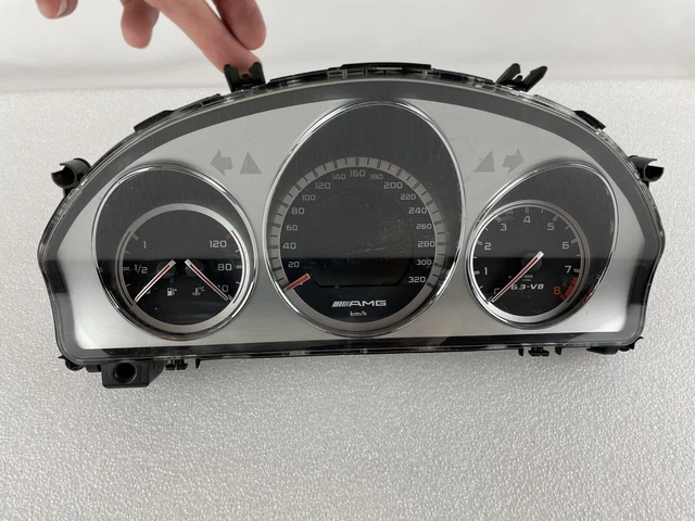 MERCEDES BENZ W204 C63 AMG Instrument Cluster Speedometer A2049064100 ...