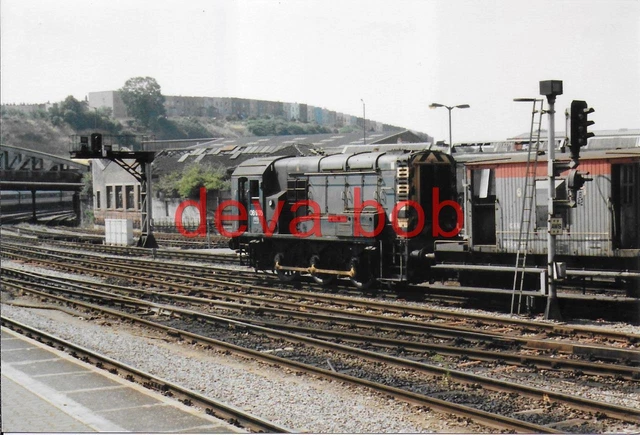 RAILWAY PHOTO BR Class 08 08935 Bristol Temple Meads 1989 Diesel ...