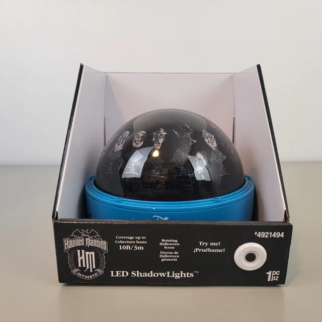 GEMMY DISNEY HAUNTED Mansion LED Shadow Lights Rotating Projector ...