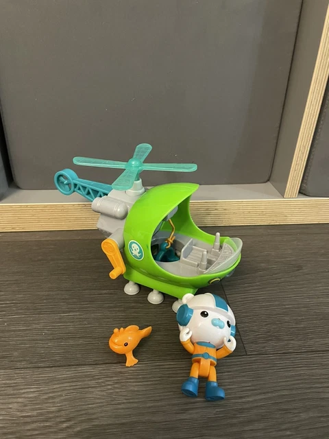 OCTONAUTS GUP H Helicopter Toy Captain Barnacles Figure Vehicle Sea ...