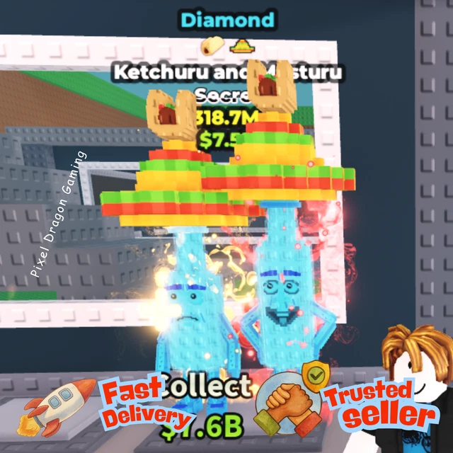 STEAL A BRAINROT🧠DIAMOND Ketchuru and Musturu 318M/s🧠2 Traits🌞 Cheap ...