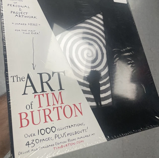 THE ART OF Tim Burton - Hardback Book brand new £110.00 - PicClick UK