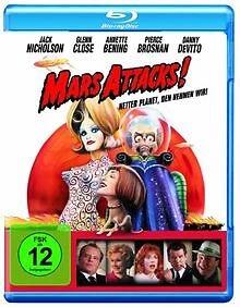 MARS ATTACKS! [BLU-RAY] de Burton, Tim | DVD | état neuf EUR 11,13 - PicClick FR