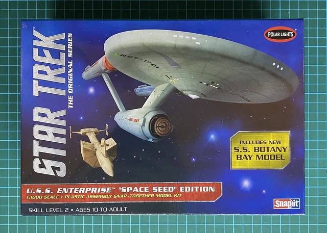 STAR TREK USS Enterprise NCC-1701 S.S. Botany Bay Model Kit Polar ...