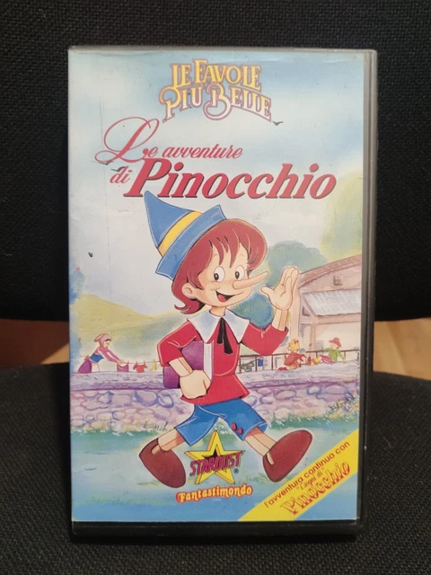 LE AVVENTURE DI Pinocchio - Vhs Stardust Fantastimondo Le Favole Piu ...